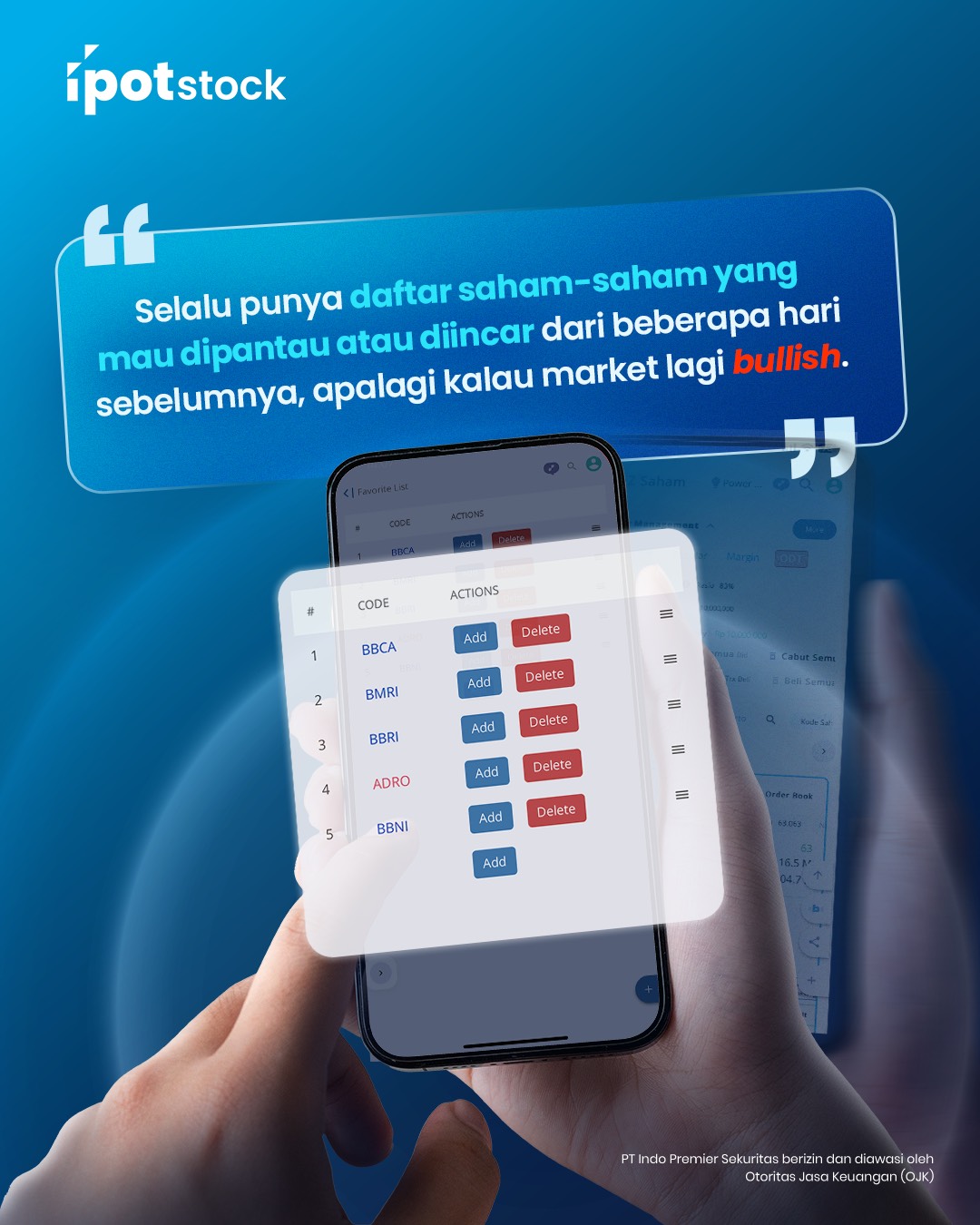 Booster Modal - Indo Premier Sekuritas